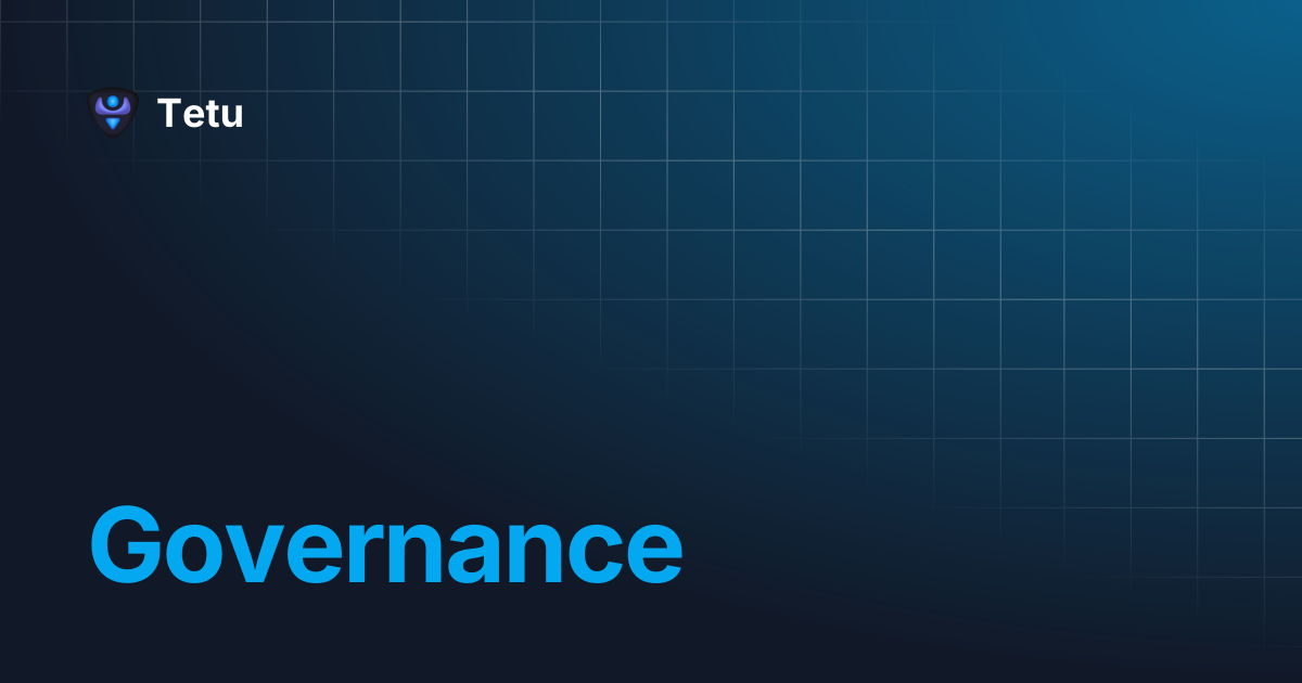 Governance | Tetu