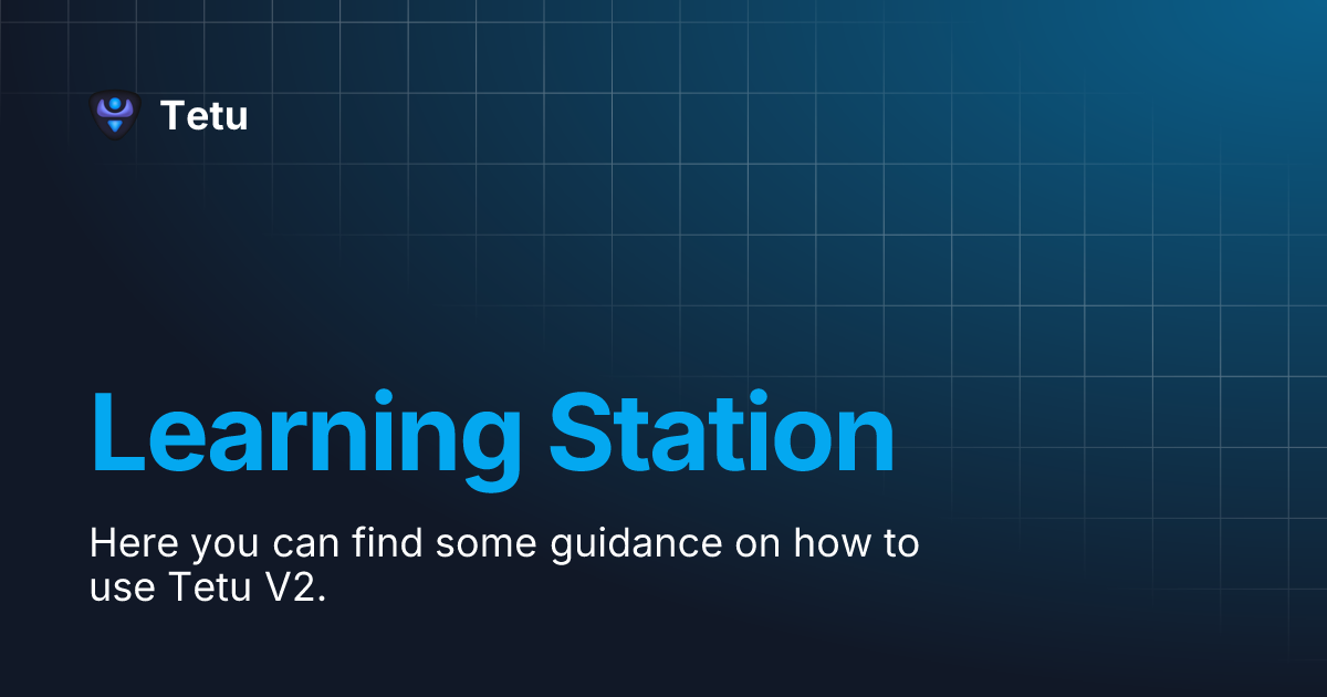 Learning Station | Tetu
